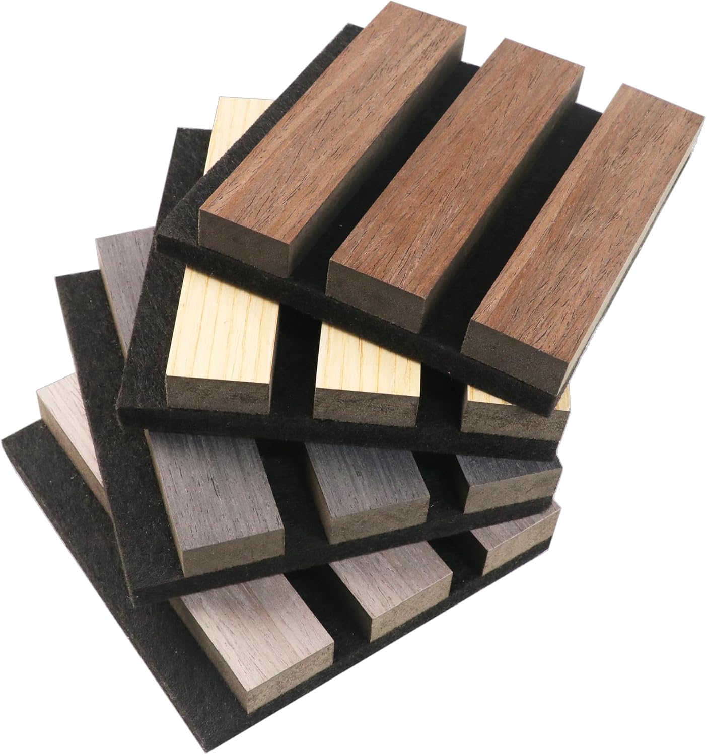 Slatted Wall Panels UK – Oak, Grey, Black Finishes | Solid Wall Panels ...